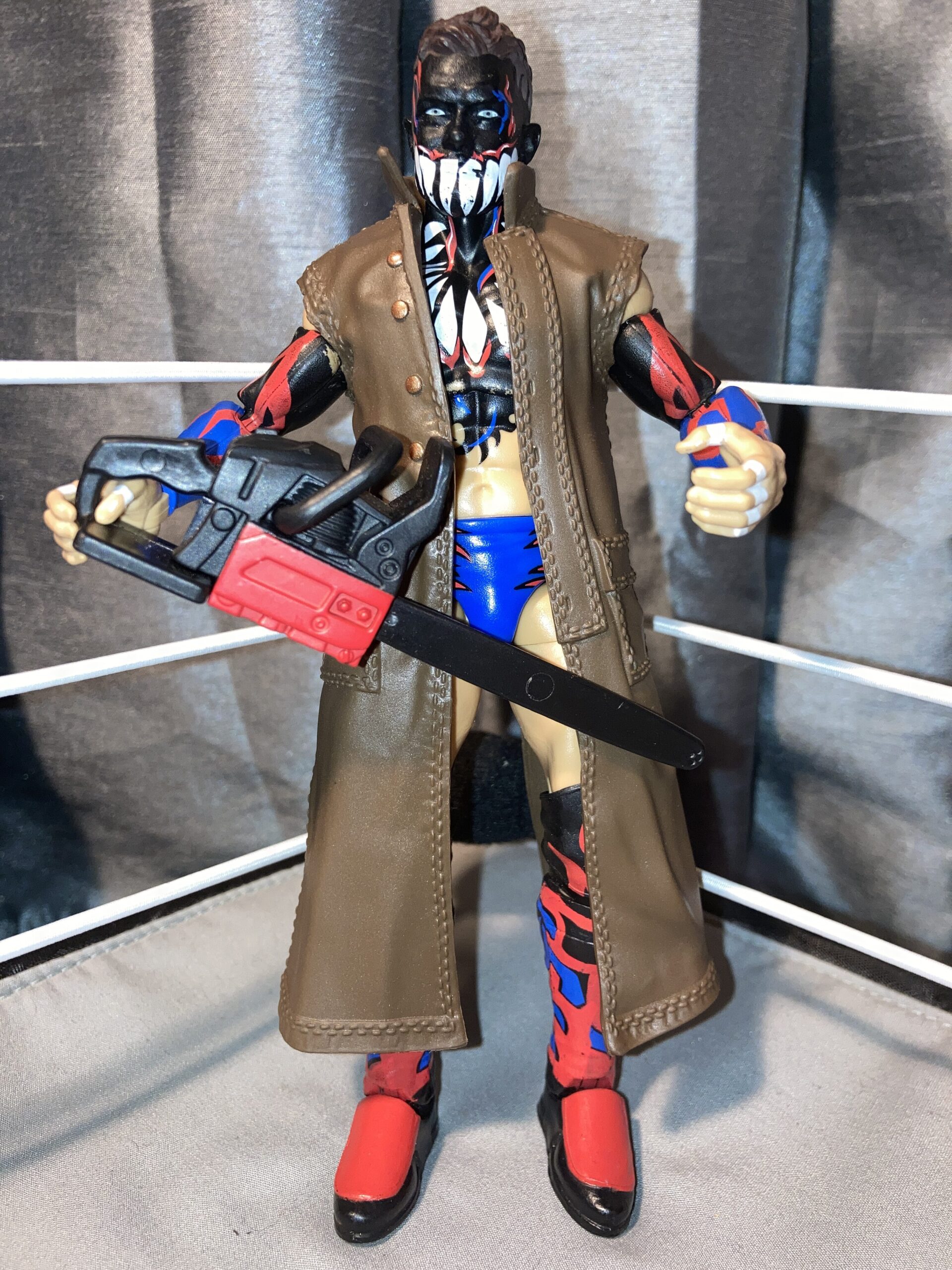 Finn Balor - WWE Network Spotlight with Jacket and Chainsaw - WrestleStuff.com