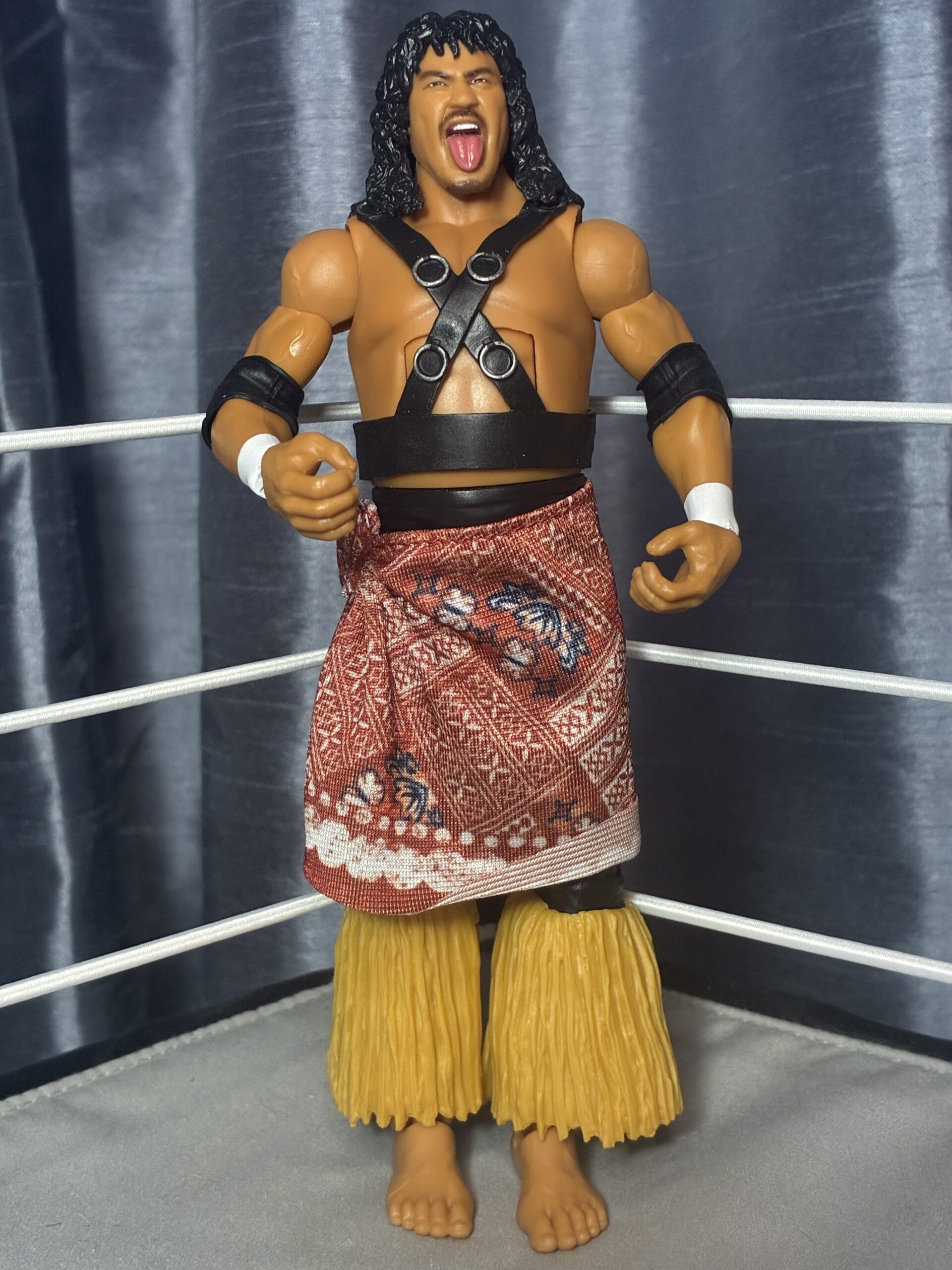 Headshrinker Samu - Legends 18 with Entrance Attire - WrestleStuff.com