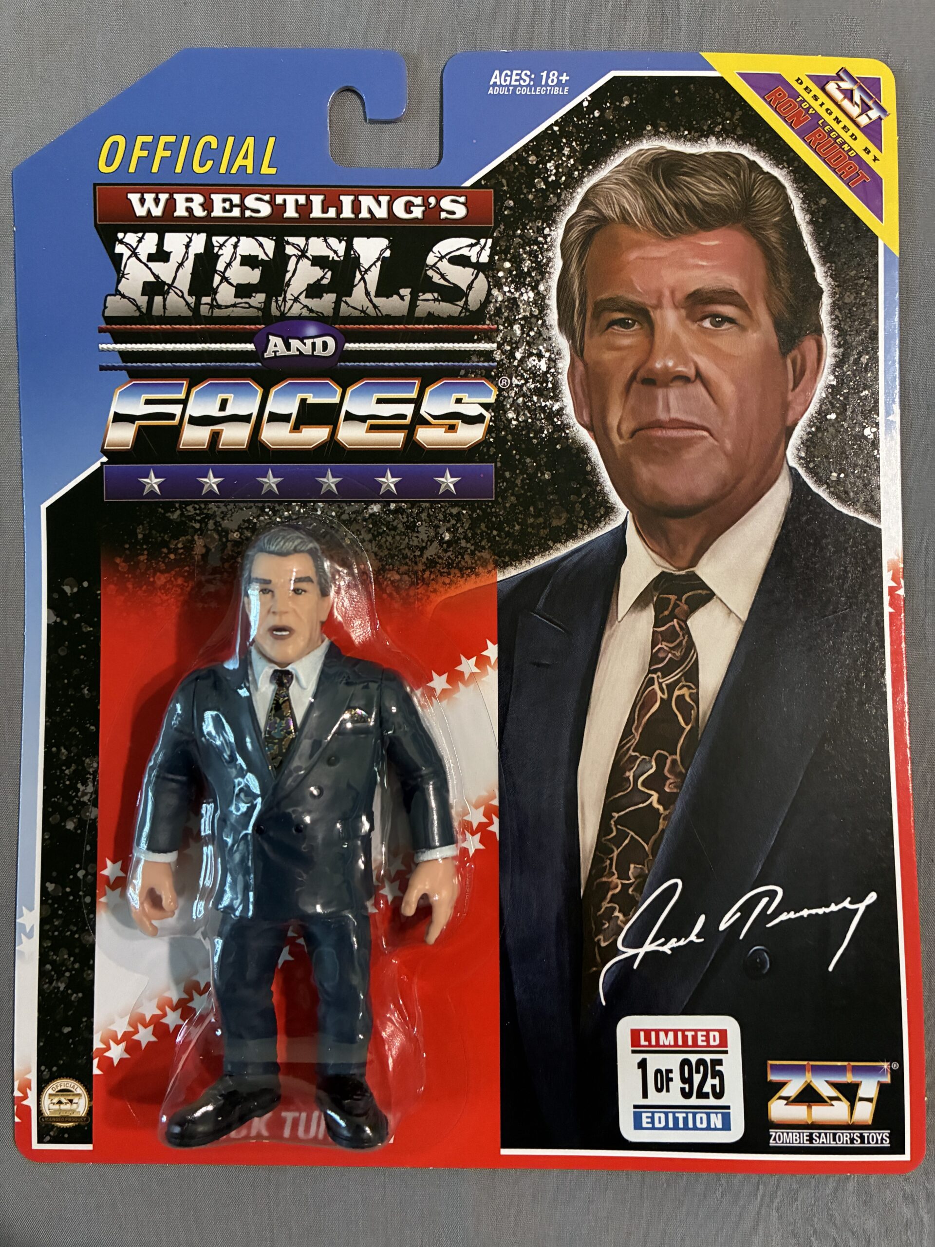 Jack Tunney - Heels and Faces Limited Edition 1 of 925 NEW ...