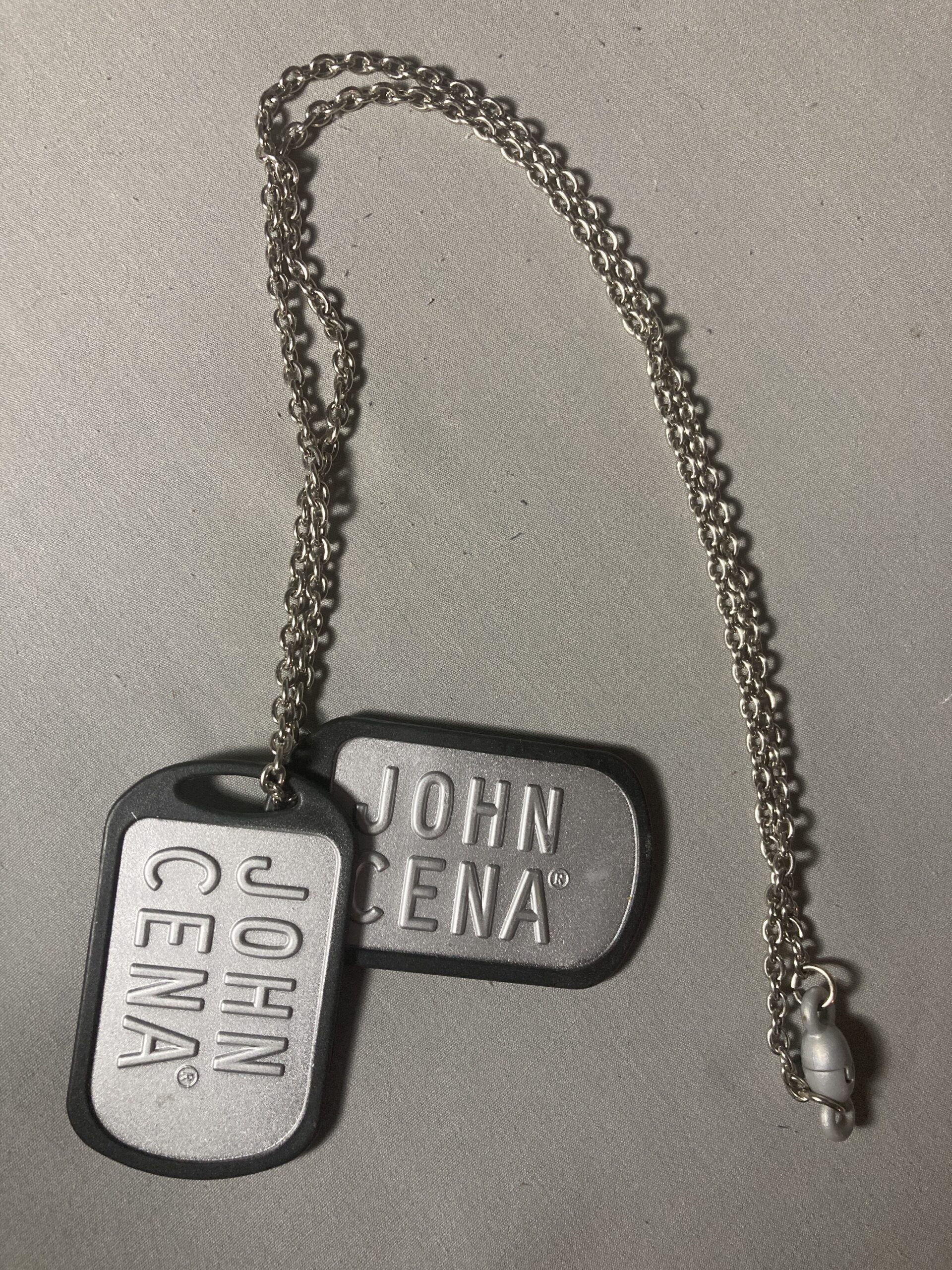 John Cena - Dogtags Necklace - WrestleStuff.com