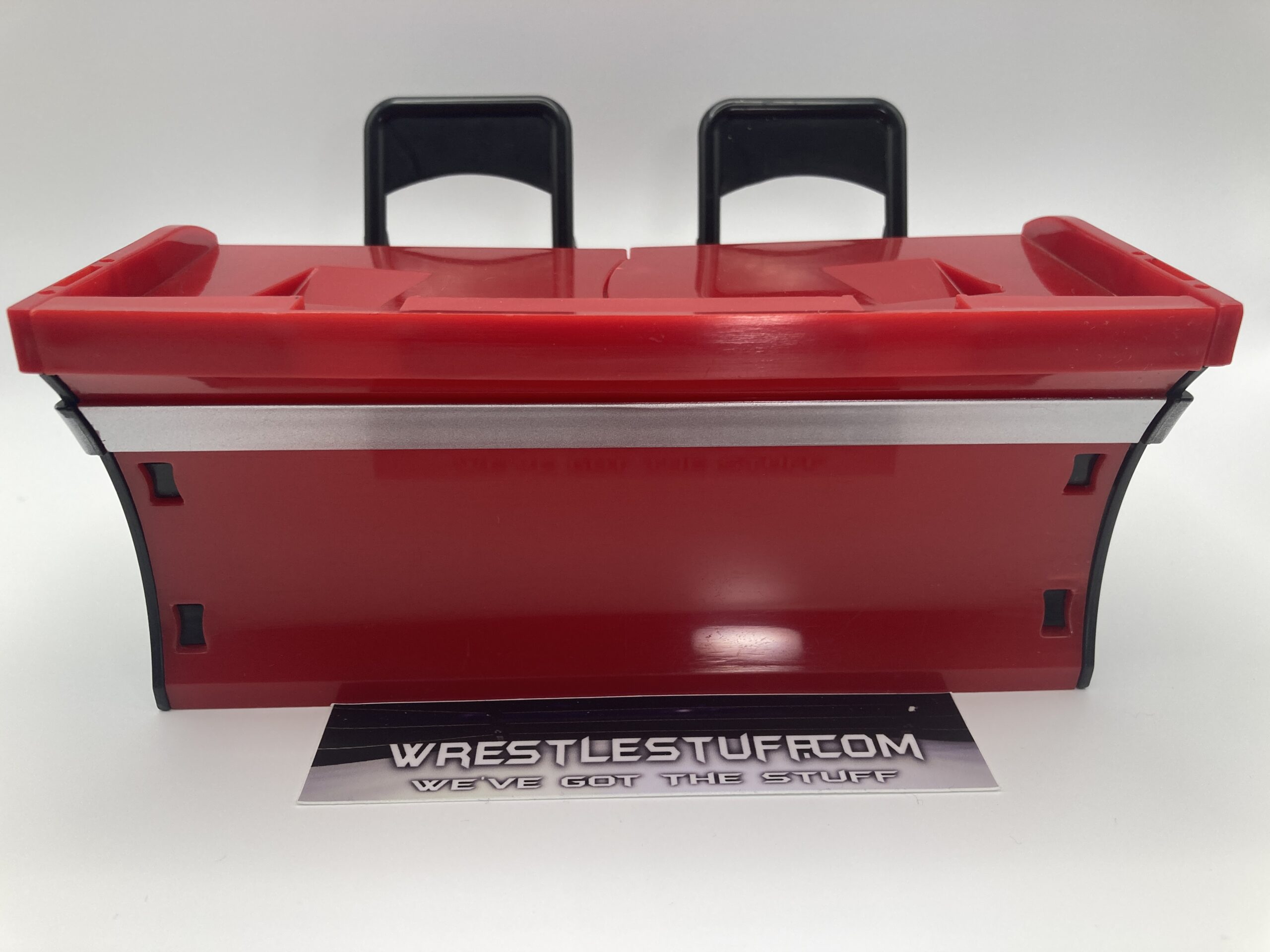 Red Announce Desk 2 - WrestleStuff.com