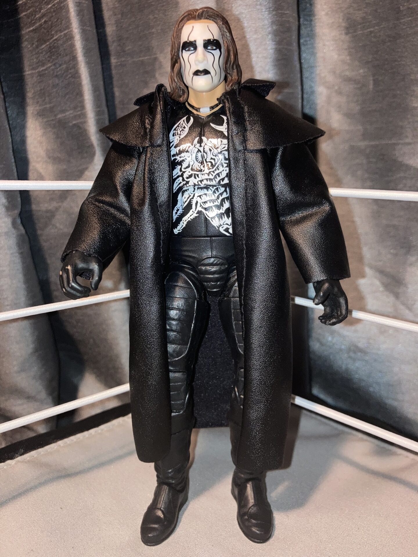 Sting - Defining Moments 1st with Trench Coat - WrestleStuff.com